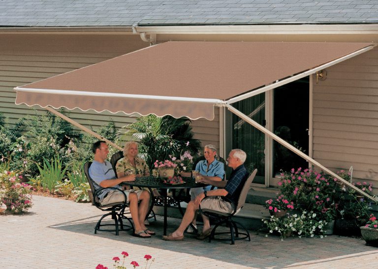 SunSetter Motorized Retractable Awnings in LA by Galaxy Draperies